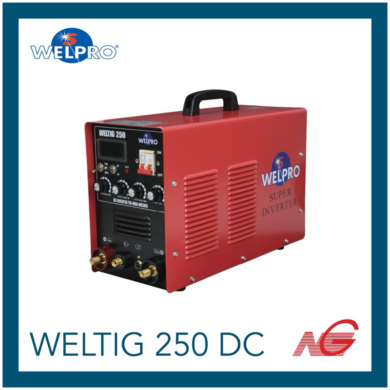 WELPRO เวลโปร เครื่องเชื่อมอินเวอร์เตอร์ เวลโปร รุ่น เวลทิก 250 DC ...