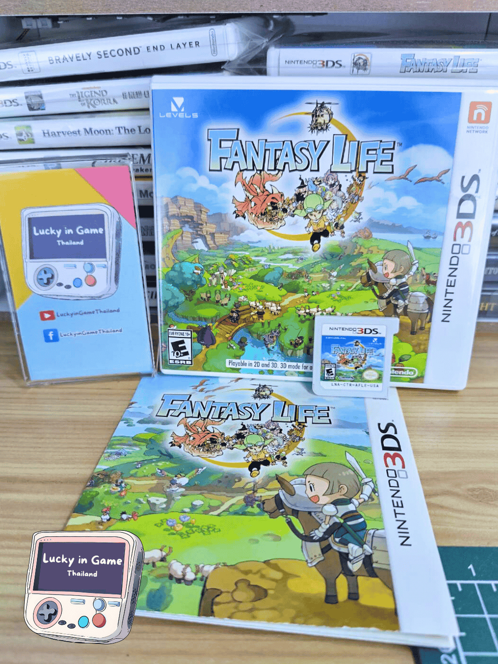 Fantasy Life / Nintendo 3ds โซน US แท้ สภาพสวย ทุกแผ่นเล่นได้ 100% ไม่ ...