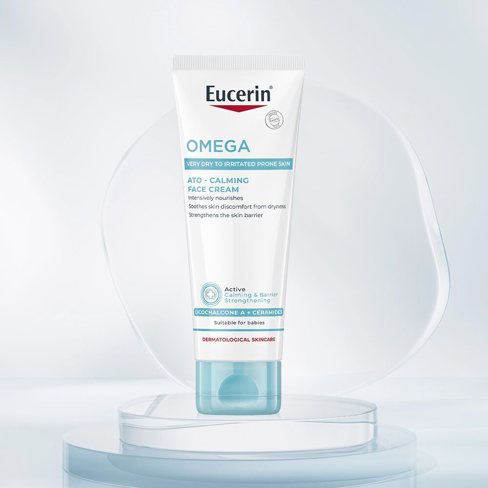 ของแท้จากบริษัท Eucerin OMEGA ATO-CALMING FACE CREAM 50 ML ยูเซอริน ...