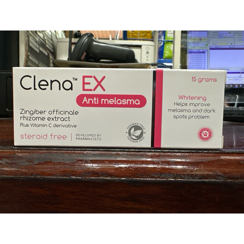 Clena EX Anti Melasma 15 g คลีน่า เอ็กซ์ ลด เลือนฝ้า จุดด่างดำ (หลอด 15 ...