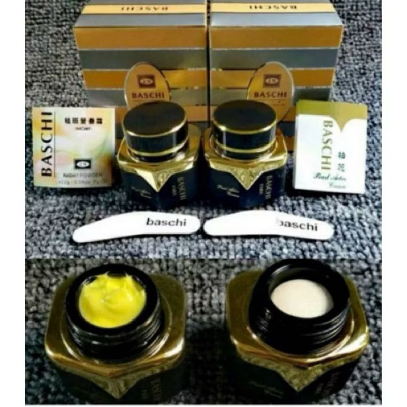 พร้อมส่ง ครีมบาชิ Baschi 22กรัม กลางวัน และกลางคืน (Day + Night )ซื้อ ...