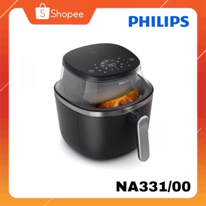 Philips หม้อทอดไร้น้ำมันระบบดิจิตอล รุ่น NA331 ความจุ 6.2 ลิตร กำลังไฟ ...