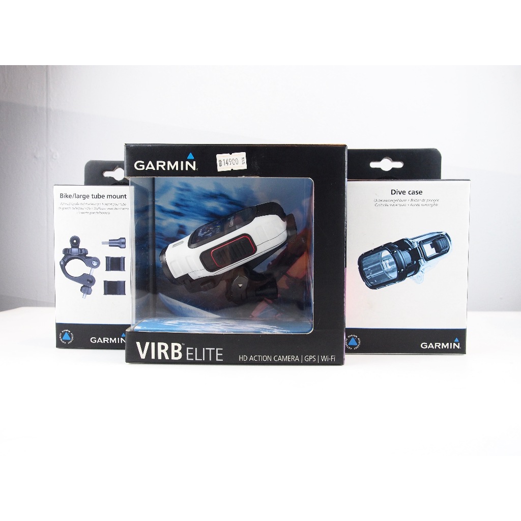 กล้องวีดีโอ GARMIN รุ่น VIRB ELITE HD ACTION CAMERA แถม DIVE CASE และ ...