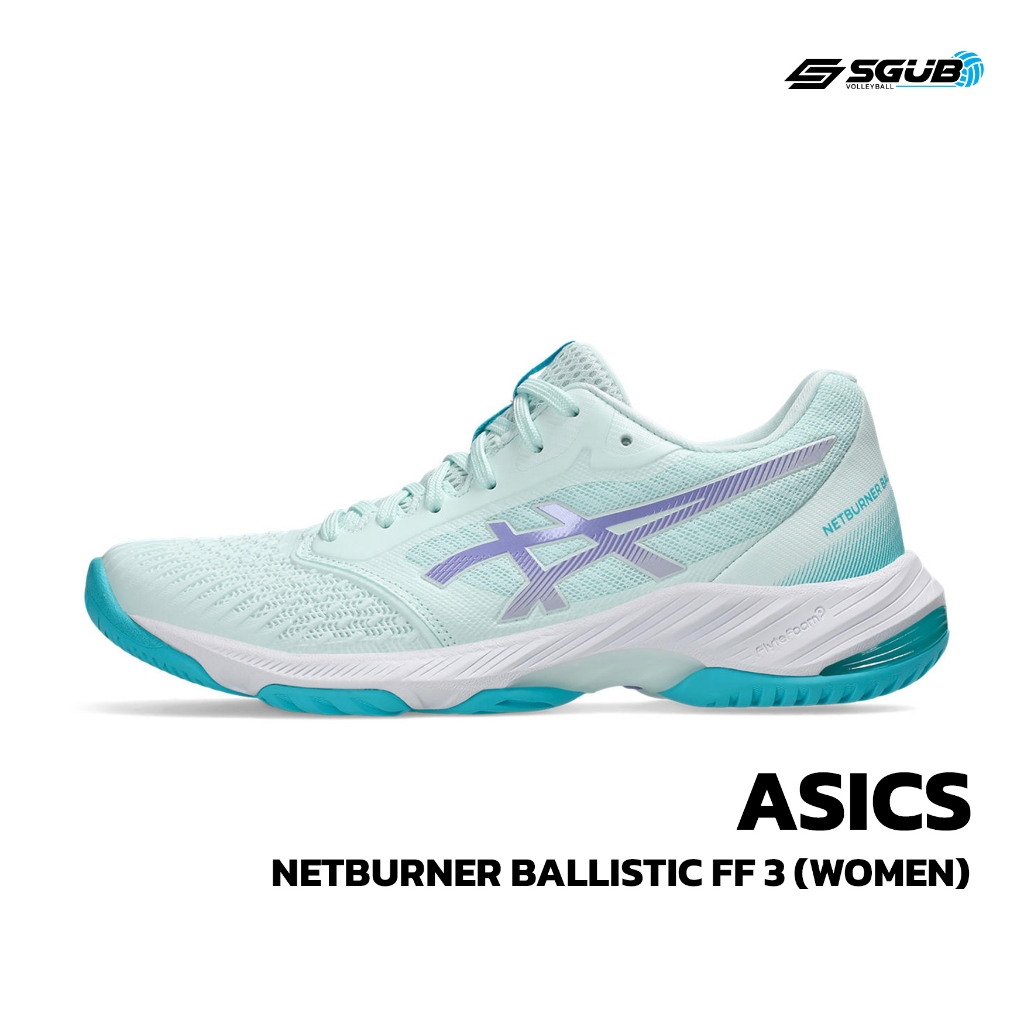 รองเท้าวอลเลย์บอลของแท้ ASICS ผู้หญิง รุ่น NETBURNER BALLISTIC FF 3 ...