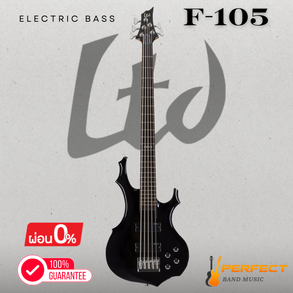 เบสไฟฟ้า LTD F-105 Electric Bass [ผ่อน 0% 10เดือน] | Shopee Thailand