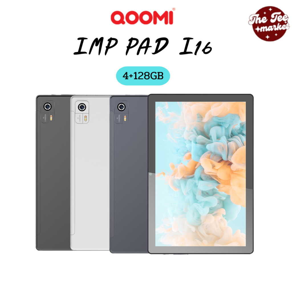 [สินค้าใหม่] แท็บเล็ต QOOMI รุ่น Imp Pad i16 (แรม4GB) (รอม128GB) จอใหญ่10.1นิ้ว แบตอึดทน7000 ...