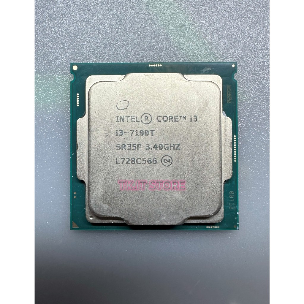 CPU INTEL มือสอง Socket1151 I3-7100T 3.4GHz (3M Cache, 35W TDP ...