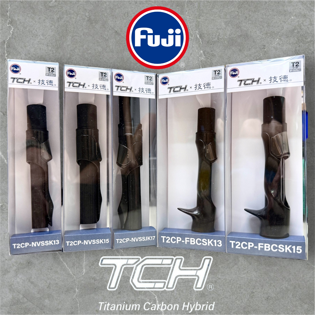 FUJI TCH REEL SEATS *** รีลซีท คาร์บอน ไทเทเนี่ยม สีเดิมโรงงาน ญี่ปุ่นแท้ 100% *** | Shopee Thailand