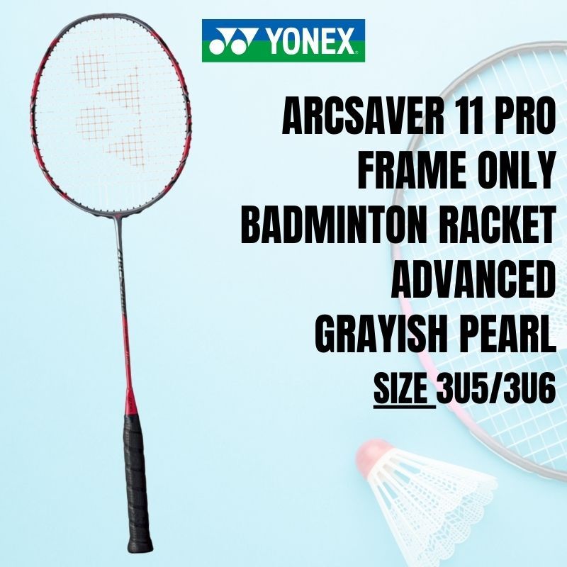 YONEX ArcSaber 11 Pro Badminton Racket - Gray Variety | Shopee Thailand