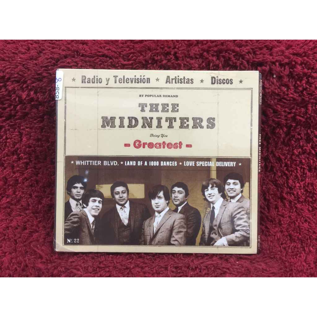 CD เพลงสากล Thee Midniters Greatest สภาพตามรูปปก gangqinmusic B58-8 ...