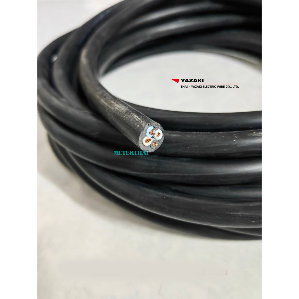 THAI YAZAKI สายไฟ VCT 4x1.5 sqmm. ยาว 50 เมตร | Shopee Thailand