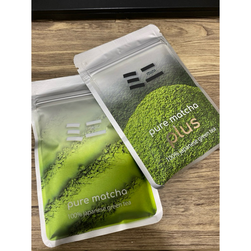 Mini ミニ มัทฉะเพียว 100% ไม่ผสมน้ำตาล | Mini Pure Matcha 50g & Mini Pure ...