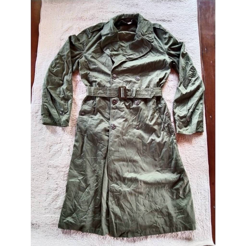 เสื้อคลุมทหาร GI ในสงครามเกาหลี ช่วงปี 1950s, Vintage U.S. Military ...