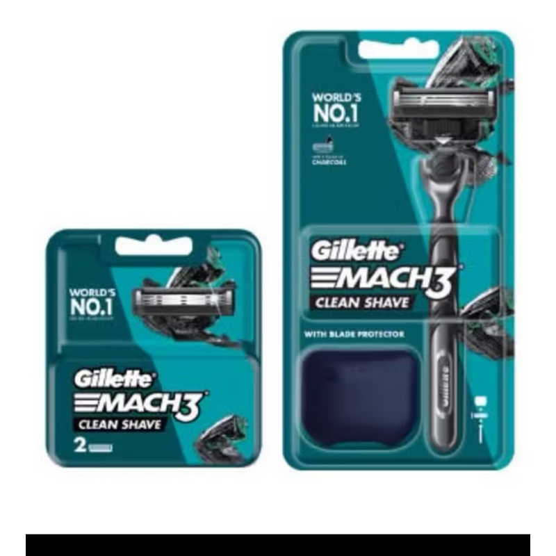 Gillette Mach3 ยิลเลตต์ มัคทรี clean shave ที่โกนหนวด • ใบมีดโกน ...