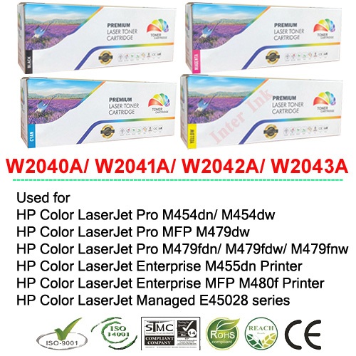 หมึกพิมพ์ W2040A / W2041A / W2042A / W2043A (416A) Color Box | Shopee ...