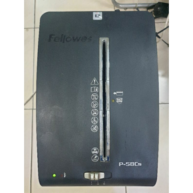 เครื่องย้อยกระดาษ ทำลายเอกสาร Fellowes P-58Cs | Shopee Thailand