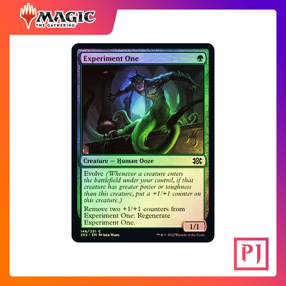 [MTG] Experiment One [2X2] [GREEN] [COMMON] [FOIL] [ENG] (การ์ดเมจิค ...