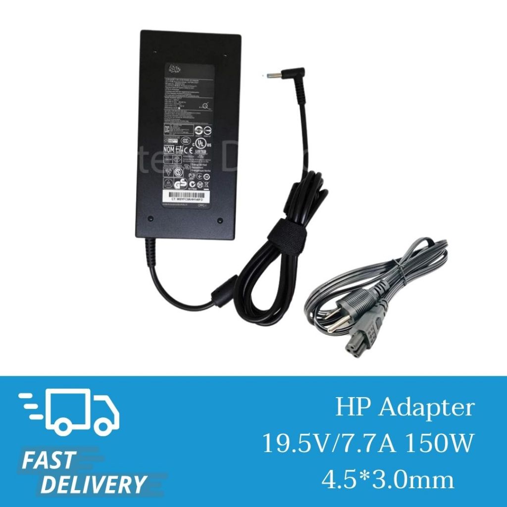 HP Adapter 19.5V/7.7A 150W 4.5*3.0mm (hp004 oem) | Shopee Thailand