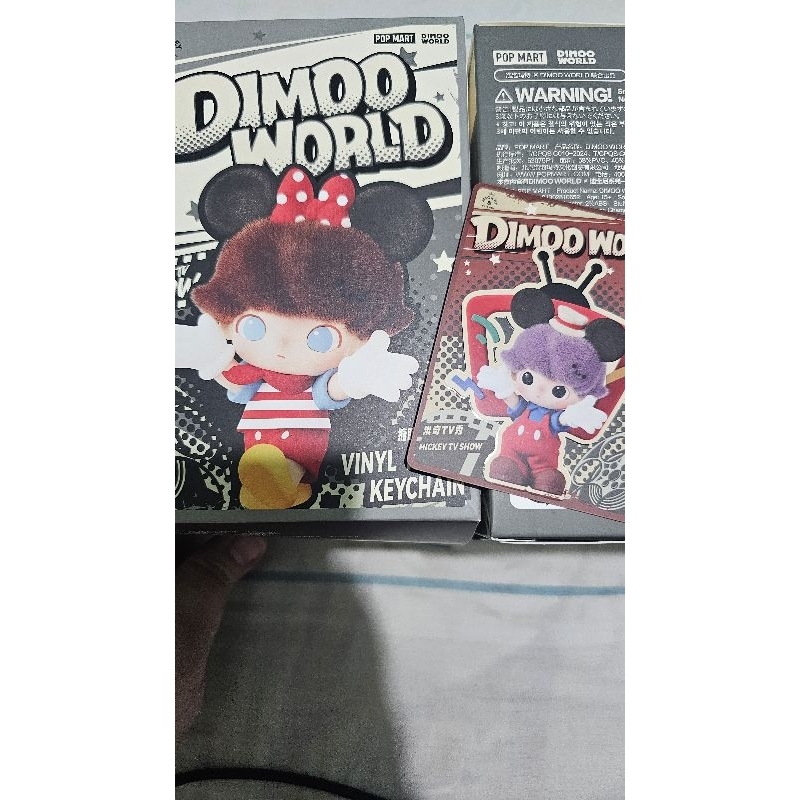 Dimoo World VINYL Plush Keychain Secret+Minnie แกะเช็คการ์ด | Shopee ...