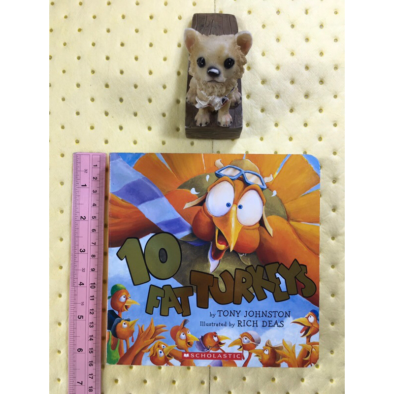 10 Fat Turkeys By Tony Johnston หนังสือภาษาอังกฤษมือสอง Boardbook ...