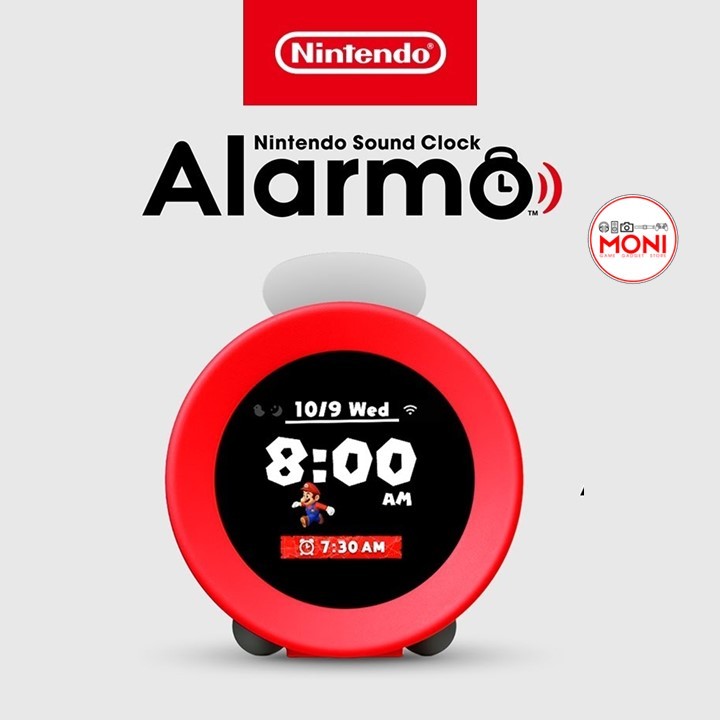 NINTENDO SOUND Alarmo CLOCK นาฬิกาดิจิตอล ปลุกได้ เสียงลิขสิทธิจาก ...