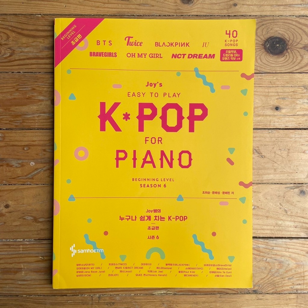 Joy's Easy To Play K-pop For Piano Beginning Level Season 6 - Cho Hee ...