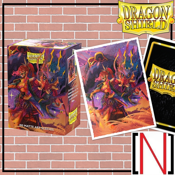 [Sleeve][ซองใส่การ์ด] Dragonshield - Art Matte The Fallen [Dragon ...