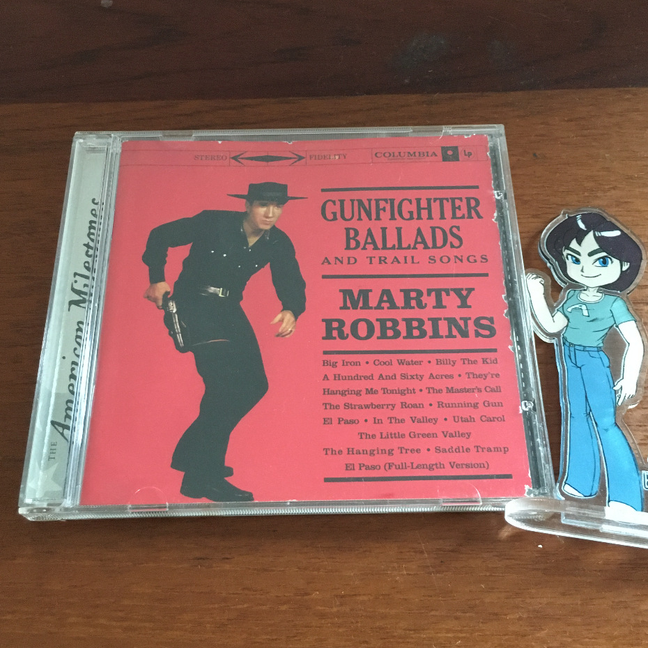 (มือสอง) CD Music ซีดีเพลง Marty Robbins album Gunfighter Ballads And ...