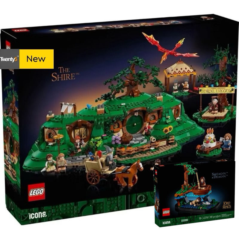 (พร้อมส่ง) Lego 10354 The Lord of the Rings: The Shire™ + 40761 Sméagol ...