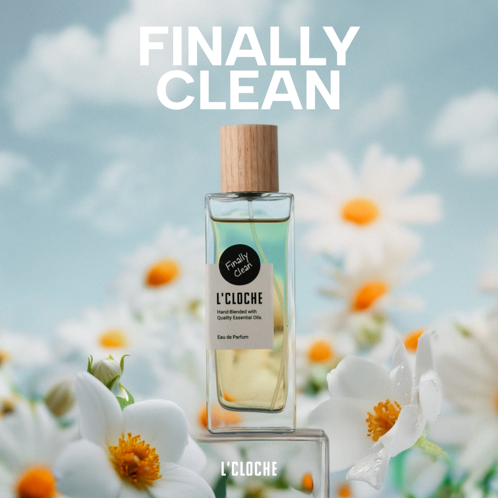 💧 FINALLY CLEAN—น้ำหอมกลิ่นสะอาด โทน Aldehyde สดชื่น ผ่อนคลาย เหมาะ ...