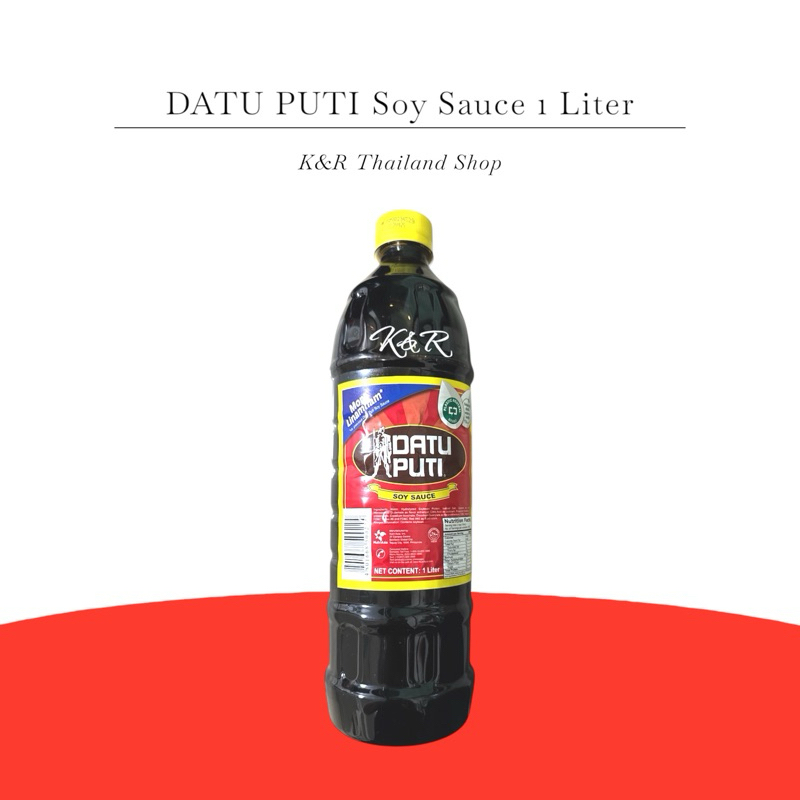 DATU PUTI SOY SAUCE 1Liter | Shopee Thailand