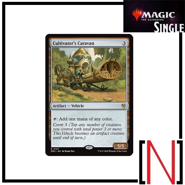 [MTG][Single][DRC] Cultivator's Caravan ระดับ Rare [ภาษาอังกฤษ ...