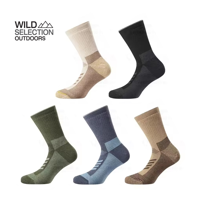 ถุงเท้า ขนสัตว์ Naturehike Shock-absorbing Merino wool socks ...