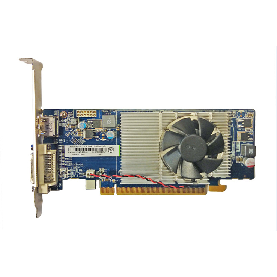 การ์ดจอ VGA AMD Radeon HD 8470 2G DDR3 DVI + HDMI ใช้งานปกติ สภาพสวย ...