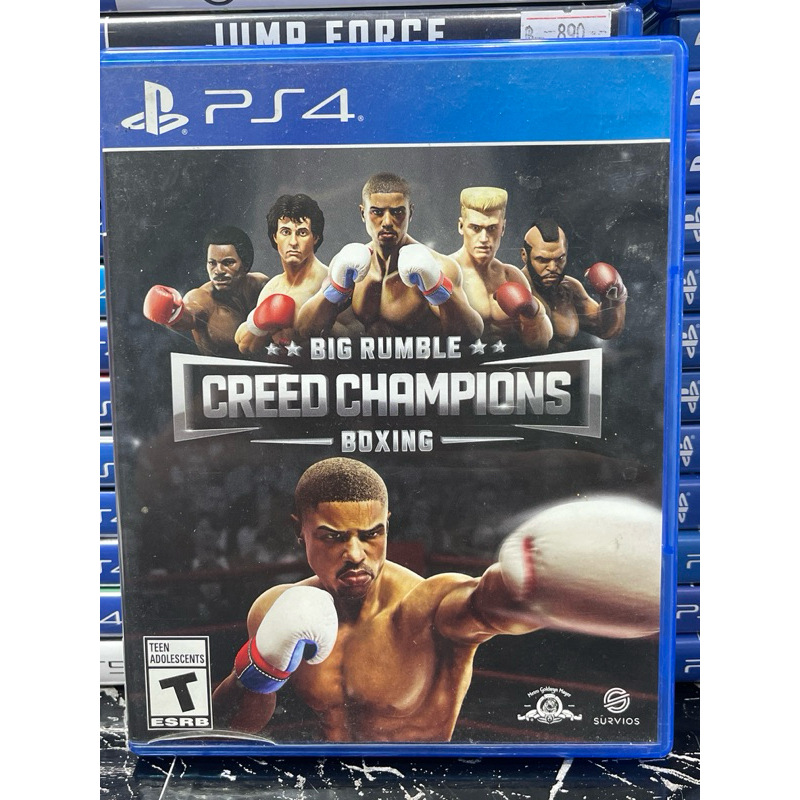 แผ่น PS4 เกม BIG RUMBLE CREED CHAMPIONS BOXING เล่น 1-2 คน ไม่ต้องใช้ ...