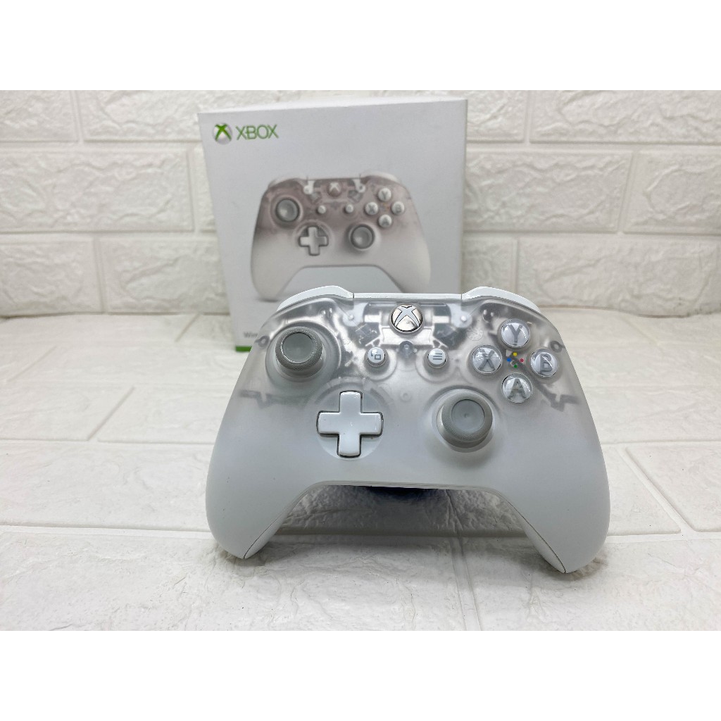 XBox One Wireless Controller - Phantom White Limited Edition | Shopee ...