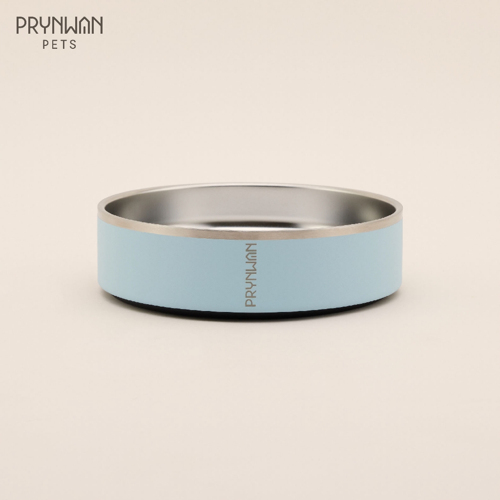 PRYNWAN Pets - Double Wall Stainless Steel Bowl ชามอาหารสัตว์เลี้ยง สี ...