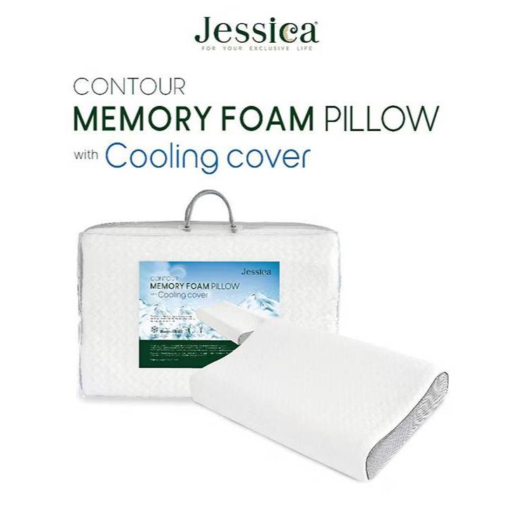 Jessica หมอนหนุน รุ่น Memory Foam Pillow With Cooling Cover ให้สัมผัส ...