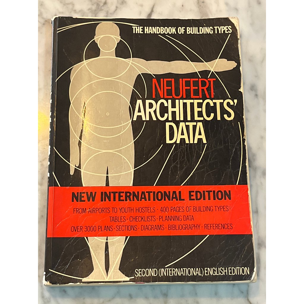 Neufert Architects' Data: Second International Edition | English, 2nd ...