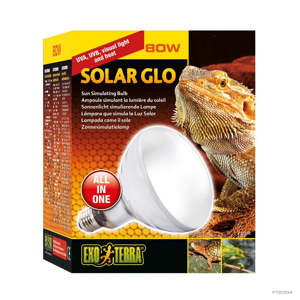 ส่งด่วน! Exo Terra Solar Glo หลอดไฟรวม All in One UVA+UVB+ความร้อน+แสงสว่าง ครบจบในหลอดเดียว ...