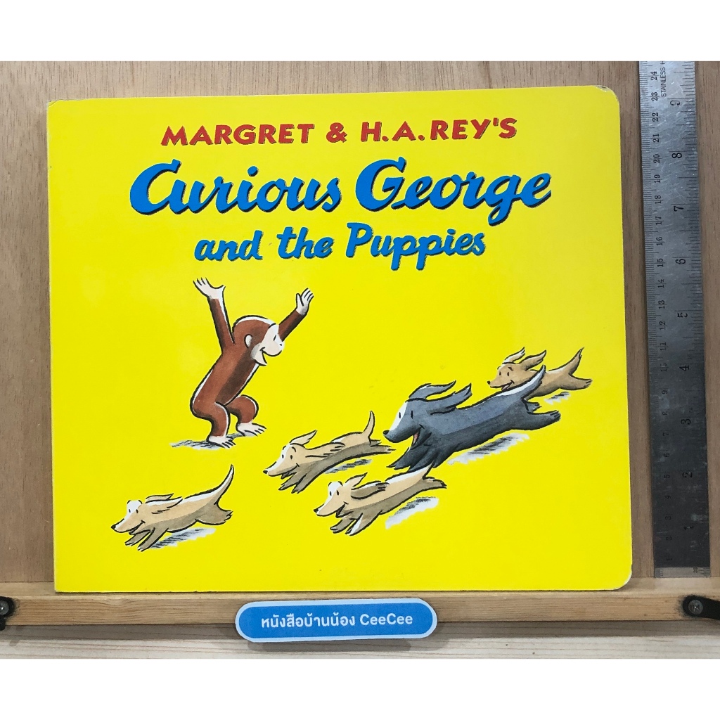 หนังสือนิทานภาษาอังกฤษ Board Book Margret & H.A. Rey's Curious George ...