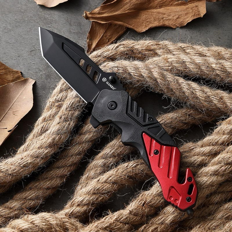 มีดพับ Ganzo G629 ของแท้100% ใบมีดเหล็ก 8CR14 ใบมีดยาว 8.1 ซม. | Shopee ...