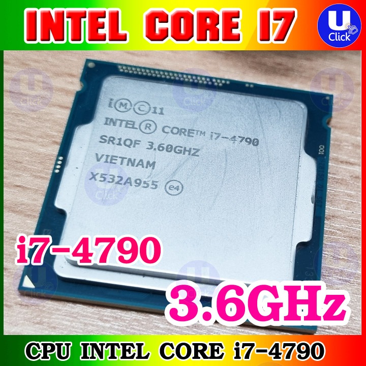 CPU i7-4790 3.6Ghz Intel Core i7-4790 4คอร์ 8เทรด 84W 22NM LGA 1150 ...