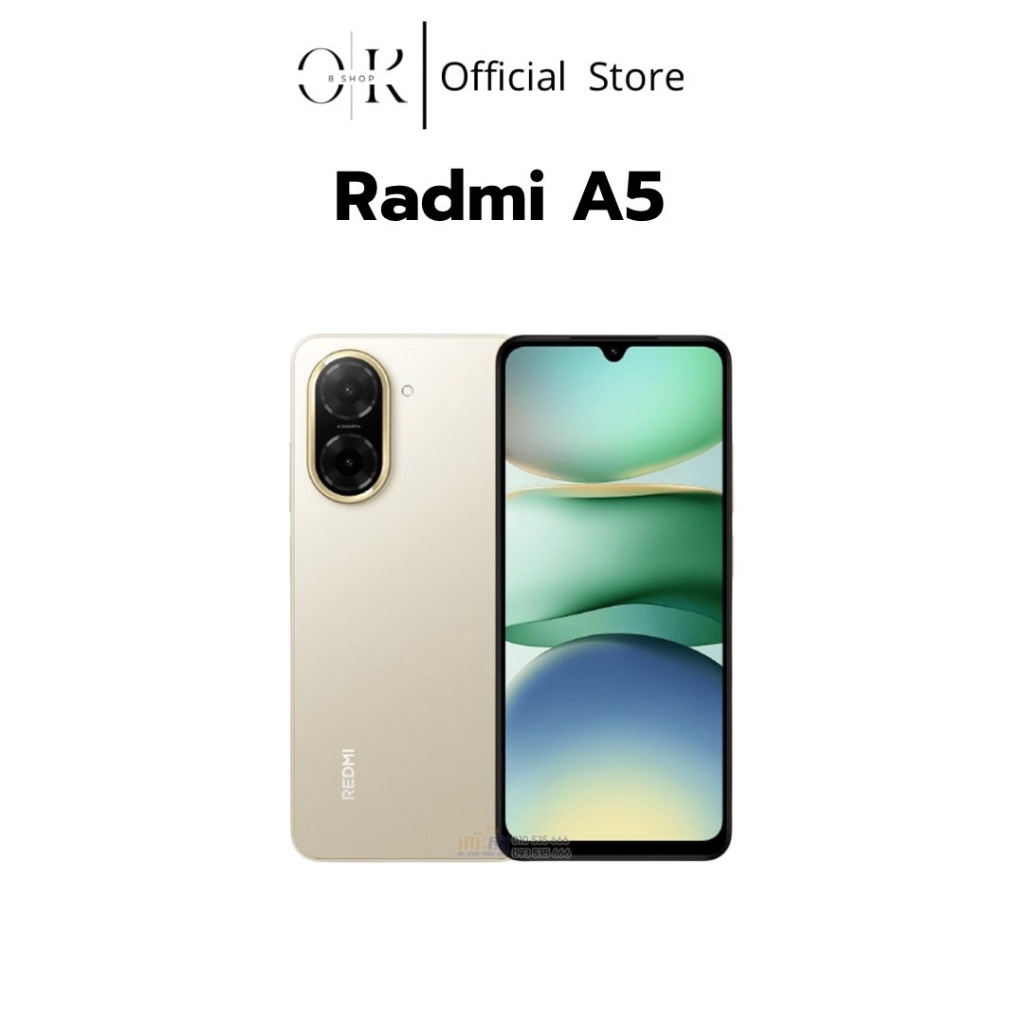 สมาร์ทโฟน Radmi A5 3+64 / 4+128 ประกัน 1 ปี | Shopee Thailand