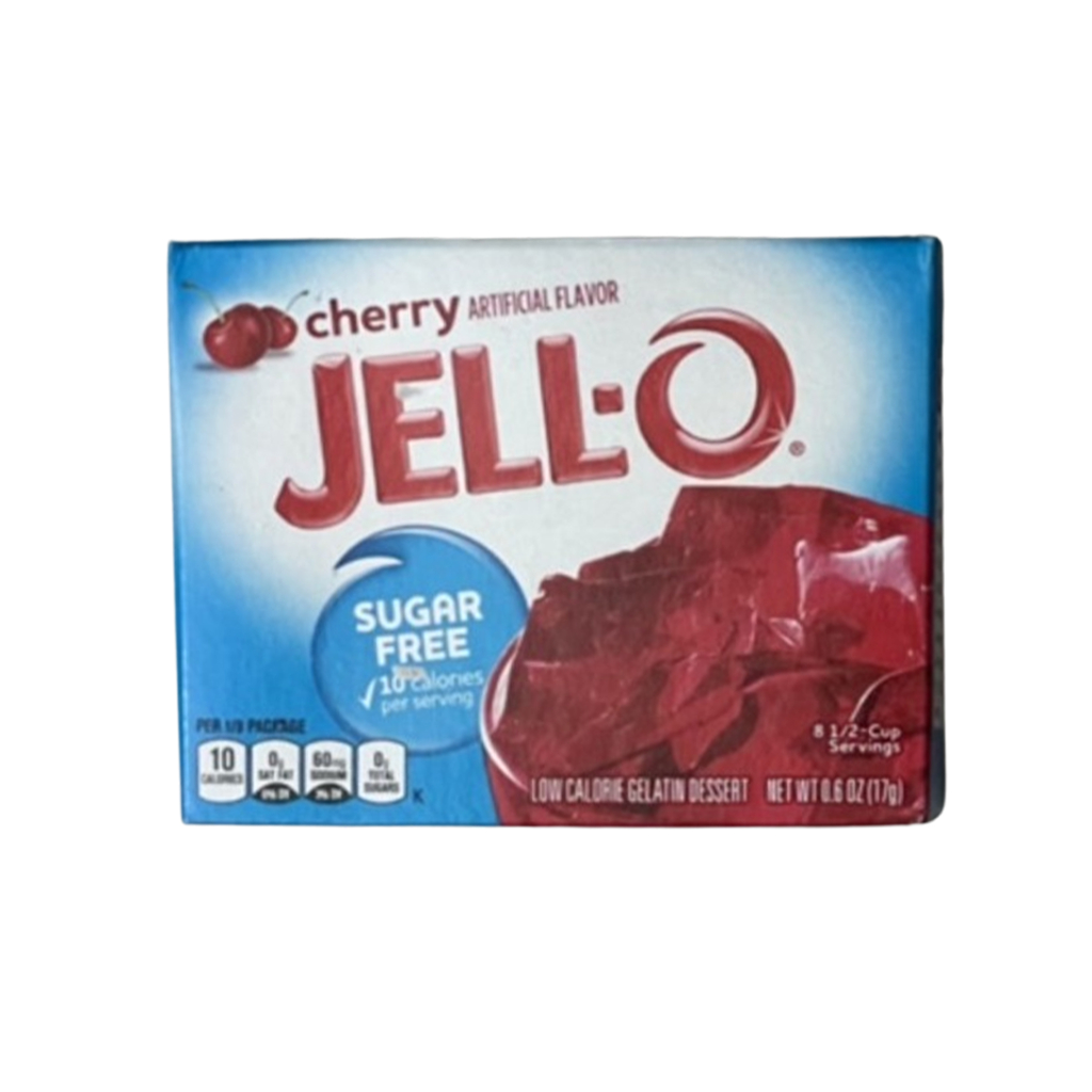 Jell-O Cherry Artificial Flavor Jello Sugar Free เยลลี่เชอรี่ เยลลี่ ...