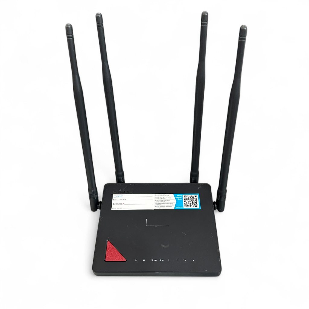 เราเตอร์ Humax QUANTUM T3ATv2 AC1200 Wi-Fi Dual Band Gigabit Router มือ ...