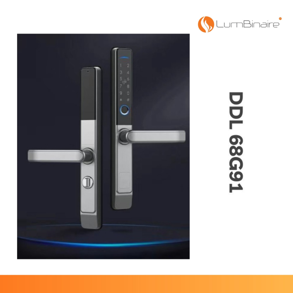 Smart Digital Door Lock รุ่น68G91 ล็อคประตูรุ่นใหม่ ปลอดภัยระดับพรีเมีย ...