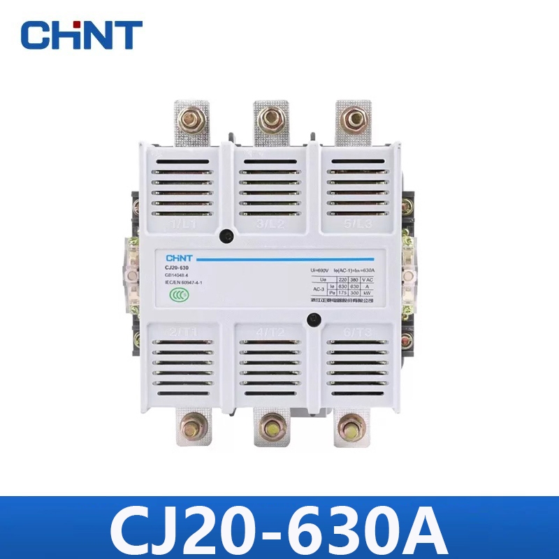 การจัดส่งที่รวดเร็ว CHINT CJ20-630 AC 220V 630A ไฟฟ้าแม่เหล็ก3เฟส AC คอนแทค | Shopee Thailand