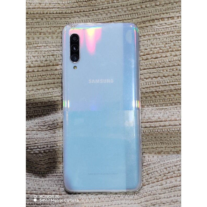 samsung A90 5G ram6/128 จอร้าวเล็กๆเบริน และเปนเส้น ใช้งานปกติ | Shopee Thailand