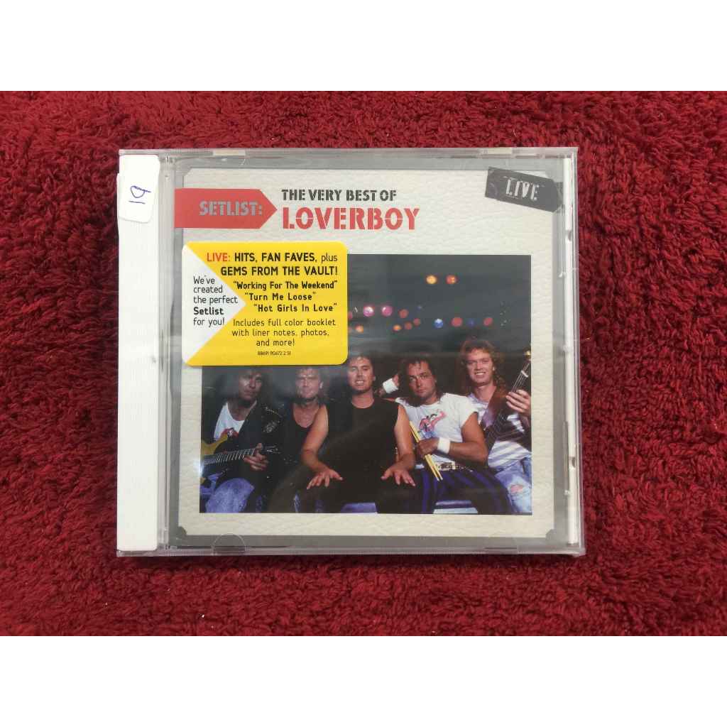 CDเพลงสากล Loverboy – Setlist: The Very Best Of Live สภาพตามปก ...